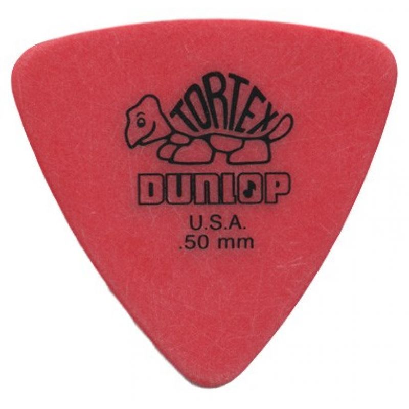 Dunlop Púa Player Tortex Triangle 0,50mm | drunkat.es