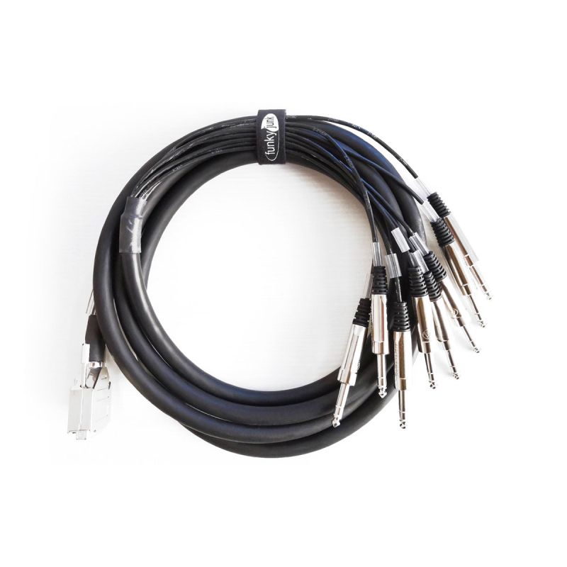 Funky Junk Cables Multipar 8 SubD25 - Jack Macho Deluxe 3 m | drunkat.es